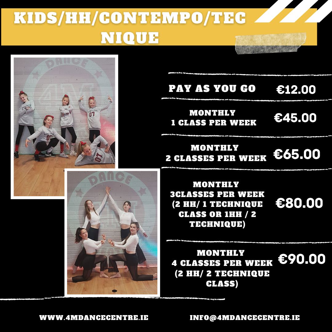 Contemporary/Technique classes